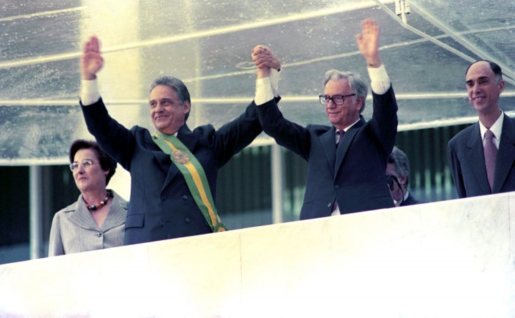 Memorial da Democracia - Fernando Henrique Cardoso toma posse